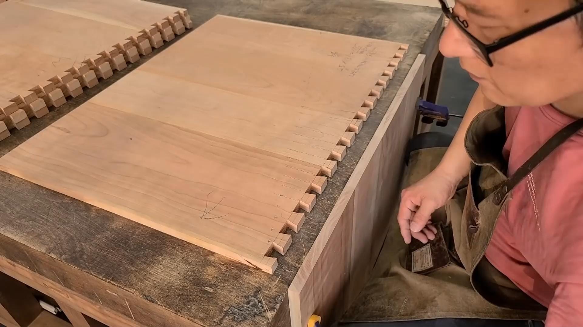 Dovetail Timber Drawers in Oak and Walnut by Mastercraft Kitchens